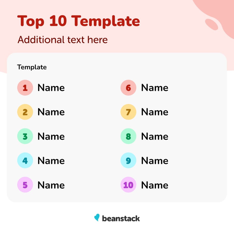 School Leaderboard Templates